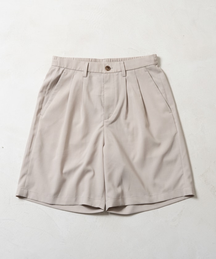 FREAK'S STORE/Reflax 2タック ワイド ショートパンツ FREAK'S STORE/Reflax 2タック ワイド ショートパンツ