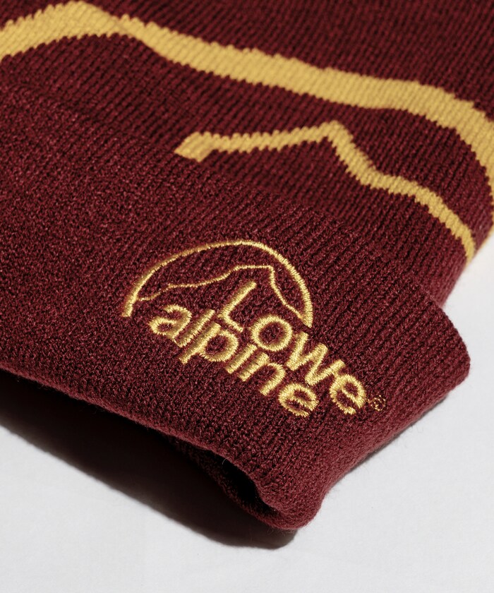 ALPINE at LOGO BEANIE